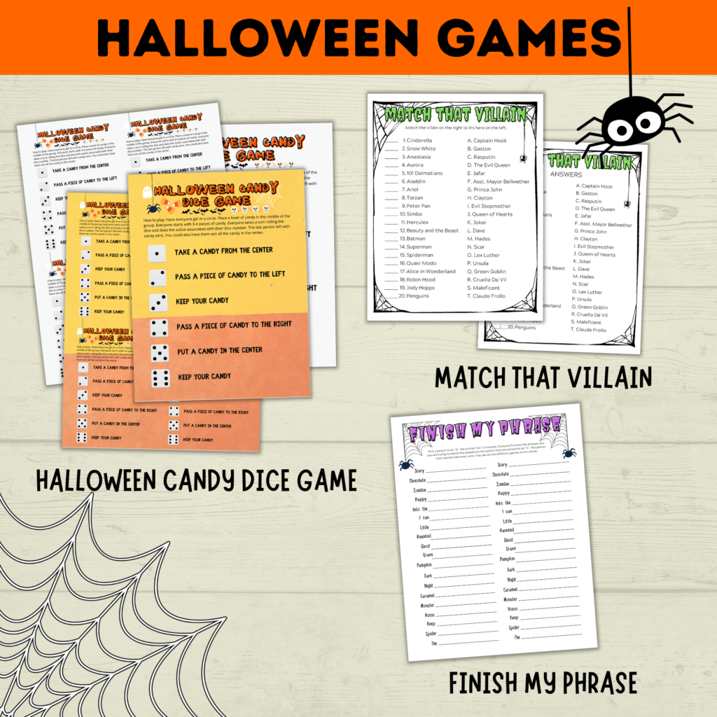 Ultimate Halloween Activity Pack - Paper Scissors Craft
