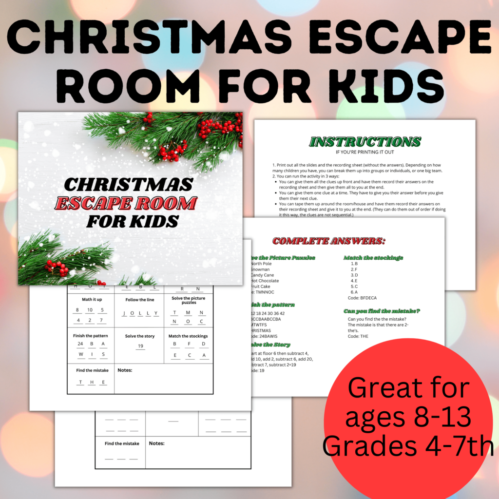 19 Fun Printable Christmas Games for Families (+ Free PDFs)