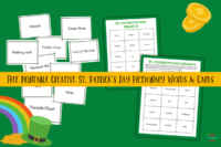 Free Printable Creative St. Patrick’s Day Pictionary Words & Cards