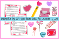Valentine’s Day Left Right Story Game: Add Laughter to Love