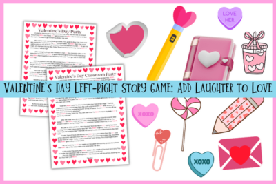 Valentine’s Day Left Right Story Game: Add Laughter to Love