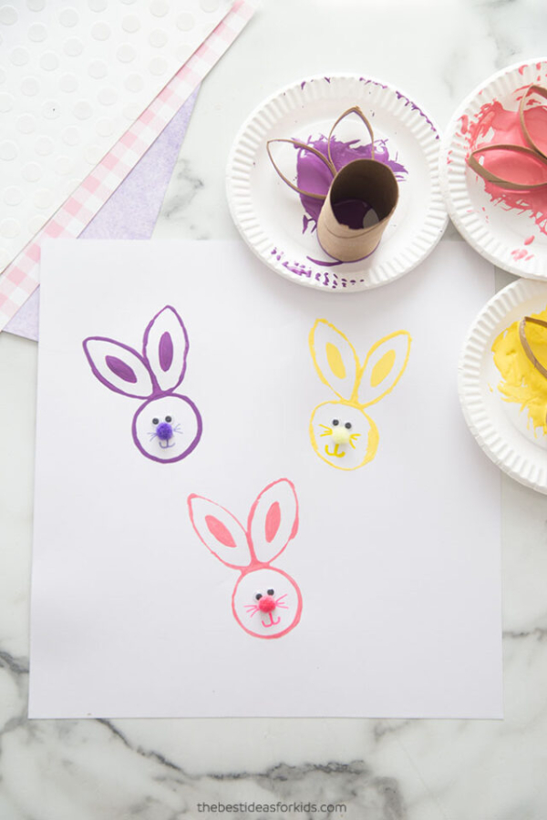 25 Easy Paper Bunny Crafts from Paper Plates, Bags, & More