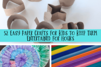 52 Easy Paper Crafts for Kids to Keep Them Entertained for Hours