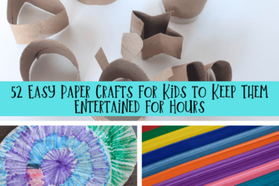 52 Easy Paper Crafts for Kids to Keep Them Entertained for Hours