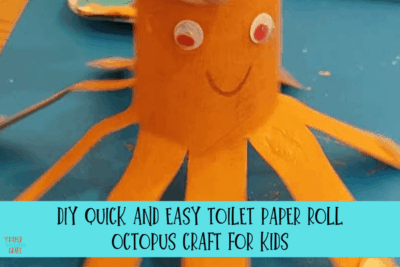 DIY Quick and Easy Toilet Paper Roll Octopus Craft for Kids - Paper ...