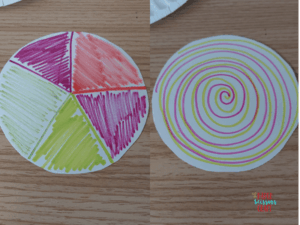 Easy DIY Paper Spinner Craft for Kids that Actually Spins - Paper ...