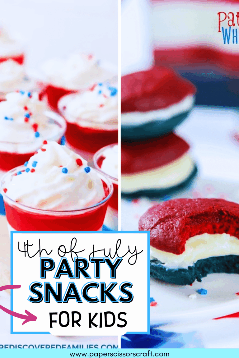20 Easy and Festive 4th of July Party Snacks for Kids - Paper Scissors ...