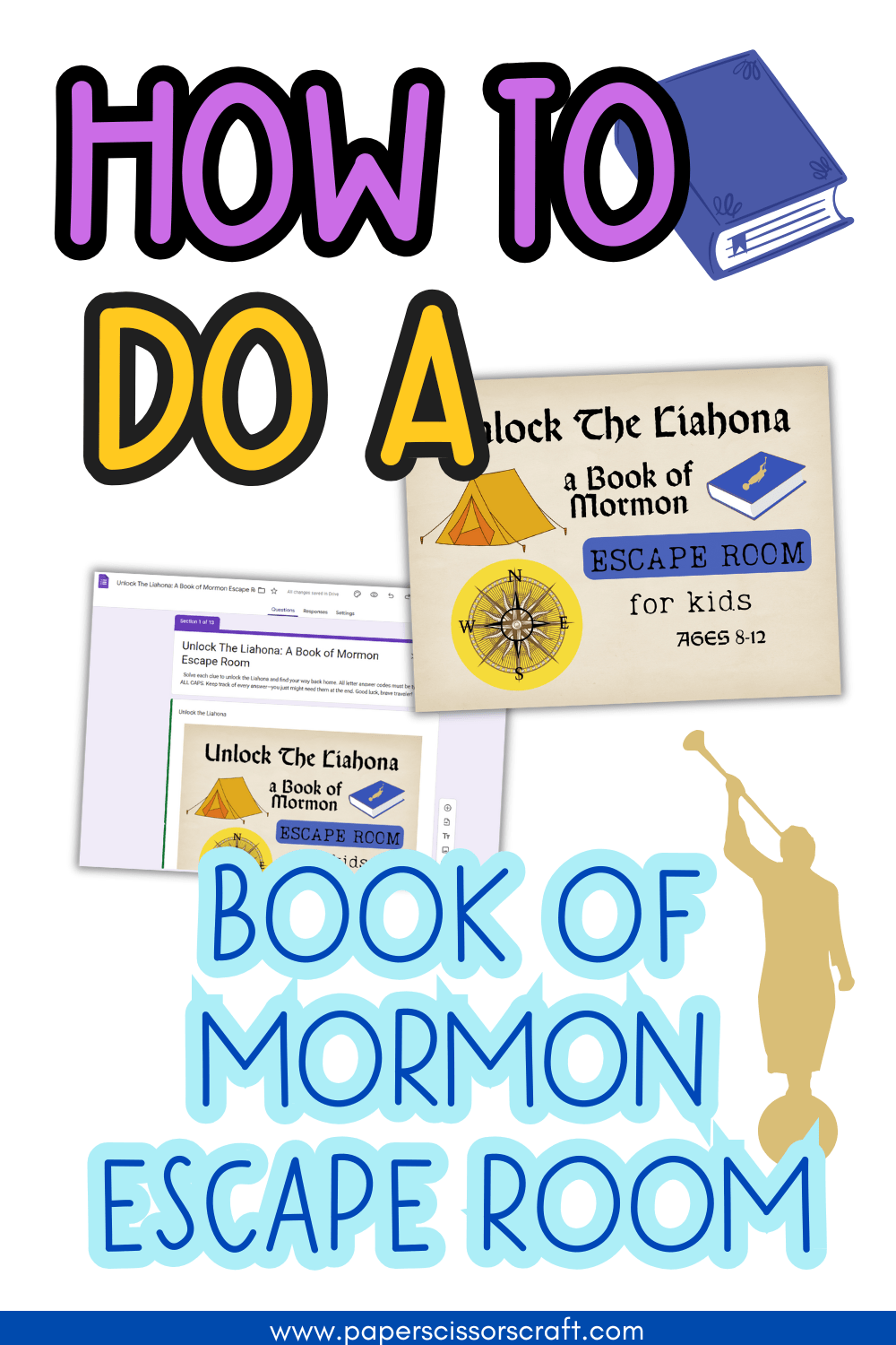 Book of Mormon Escape Room Printable for Kids and Youth - Paper ...