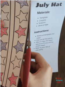 Free Printable Patriotic Hat Craft for Kids (Easy and Fun!) - Paper ...