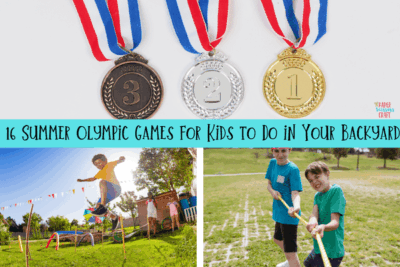 16 Summer Olympic Games for Kids to Do in Your Backyard - Paper ...