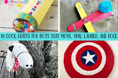 30 Cool Crafts for Boys That Move, Spin, Launch, and Rock - Paper ...