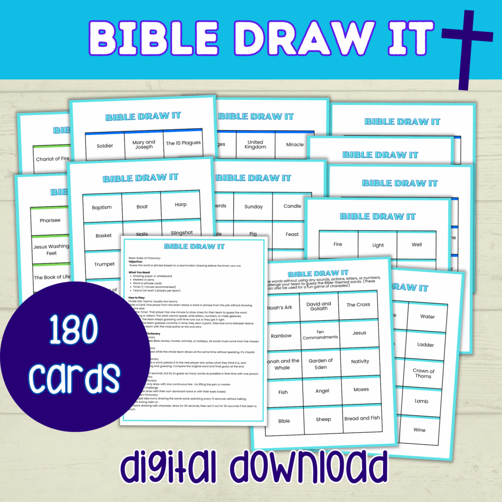 12 Must Try Bible Games that Kids Will Love - Paper Scissors Craft