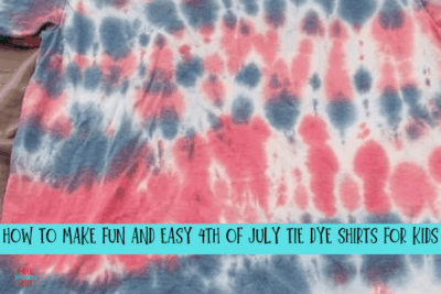 How to Make Fun and Easy 4th of July Tie Dye Shirts for Kids - Paper ...