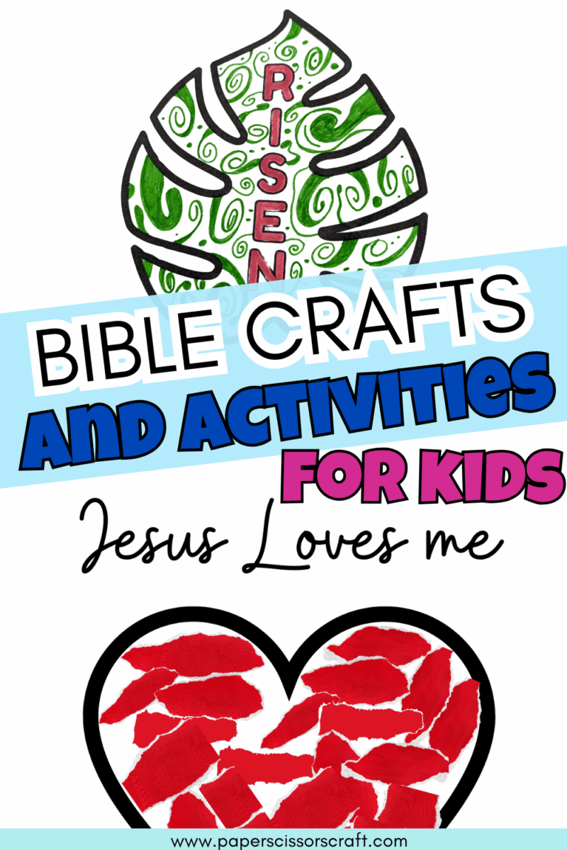 26 Fun and Meaningful Bible Crafts and Activities for Kids - Paper ...