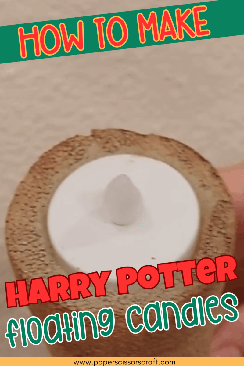 How to Make Floating Harry Potter Candles with Pool Noodles - Paper ...