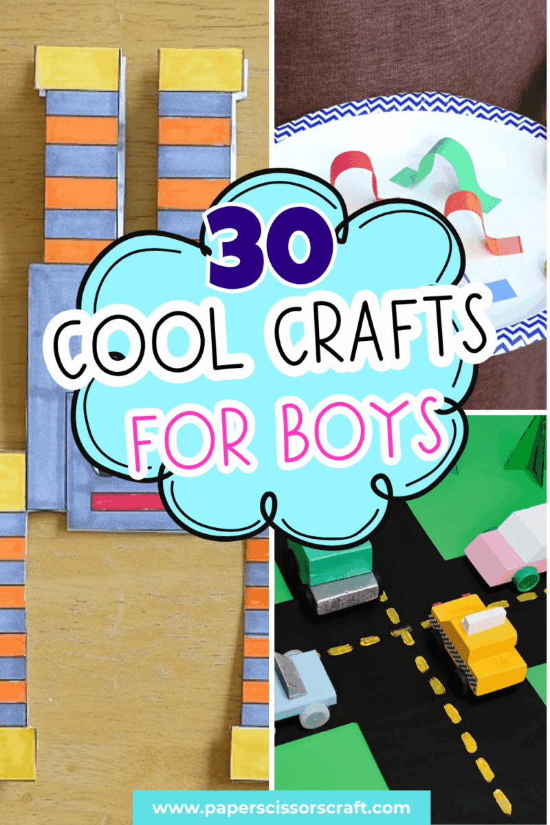 30 Cool Crafts for Boys That Move, Spin, Launch, and Rock - Paper ...