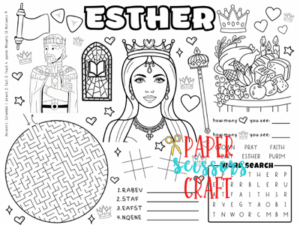 Teaching the Story of Esther: A Bible Lesson and Activities for Kids ...