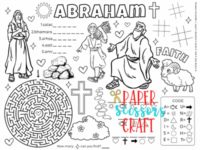 Trusting God: A Bible Lesson for Kids About Abraham and Isaac - Paper ...