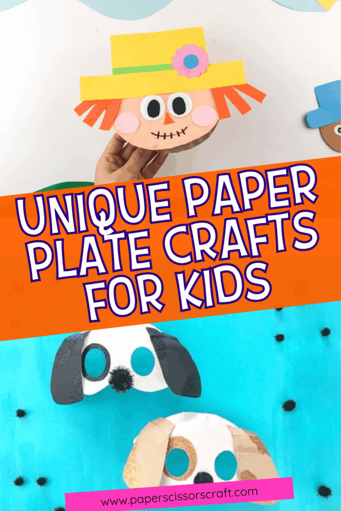23 Easy and Unique Paper Plate Crafts for Kids - Paper Scissors Craft
