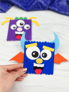 16 Easy and Unique Halloween Monster Crafts to Make with Kids This Year ...