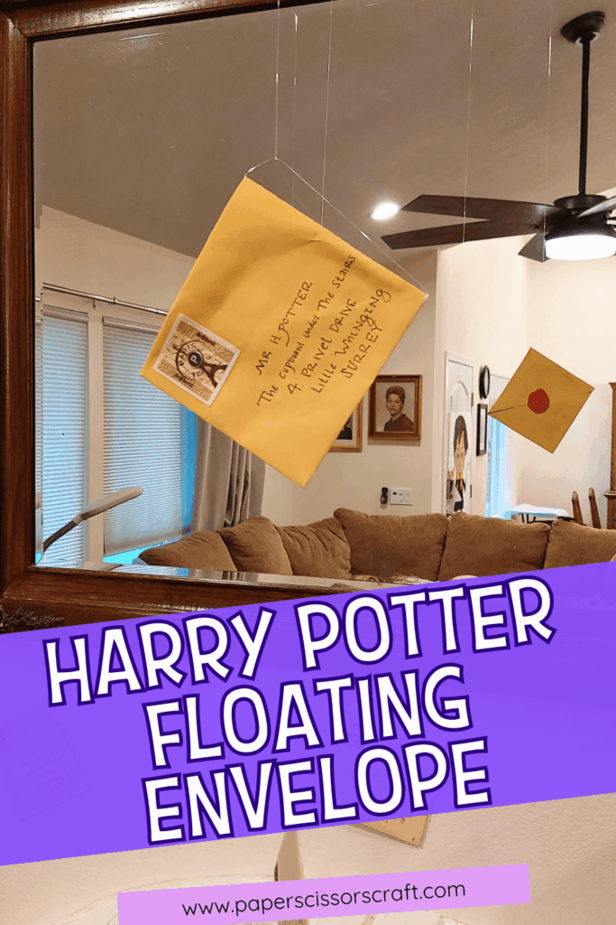 How to Make Your Own DIY Harry Potter Floating Envelopes - Paper ...