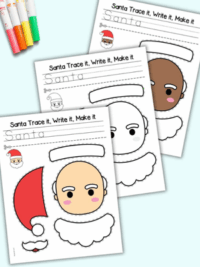 44 Quick and Easy Christmas Crafts for kids - Paper Scissors Craft