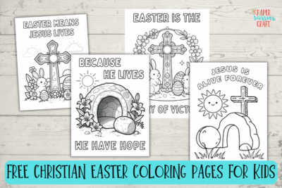 Free Christian Easter Coloring Pages for Kids to Celebrate the ...