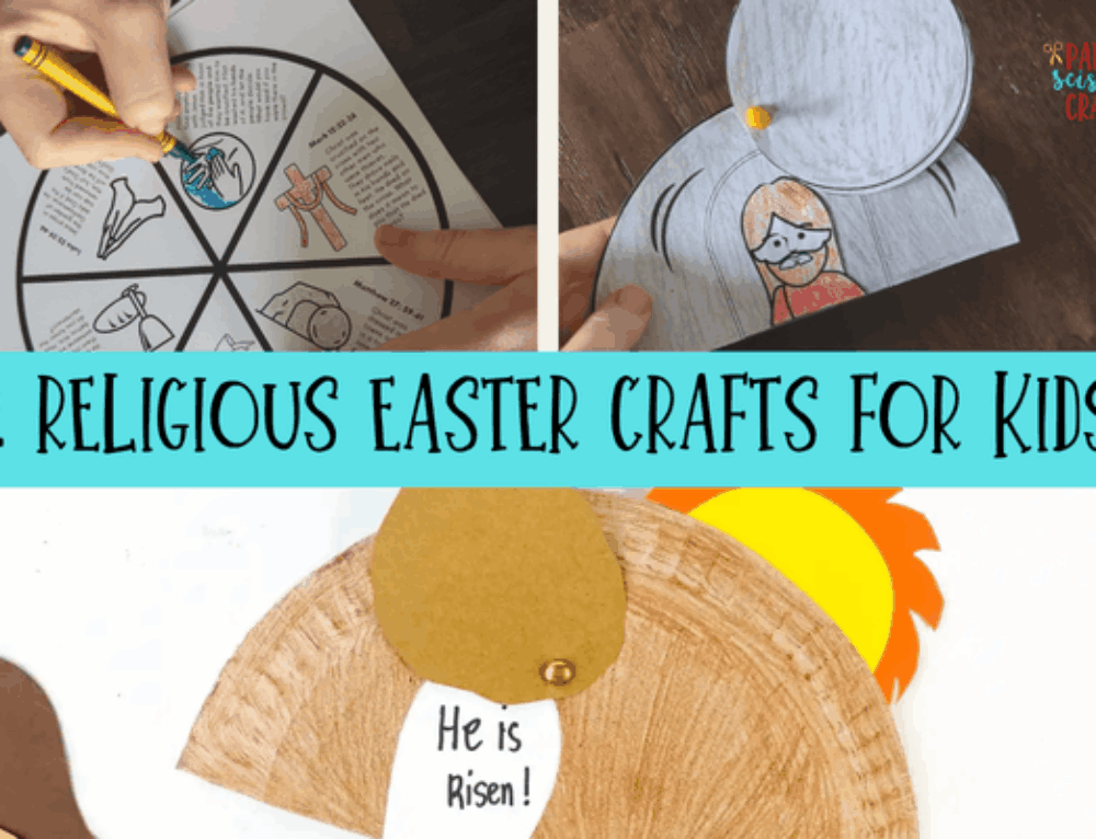 Holy Week Wreath Craft for Kids: A Meaningful Easter Activity - Paper ...