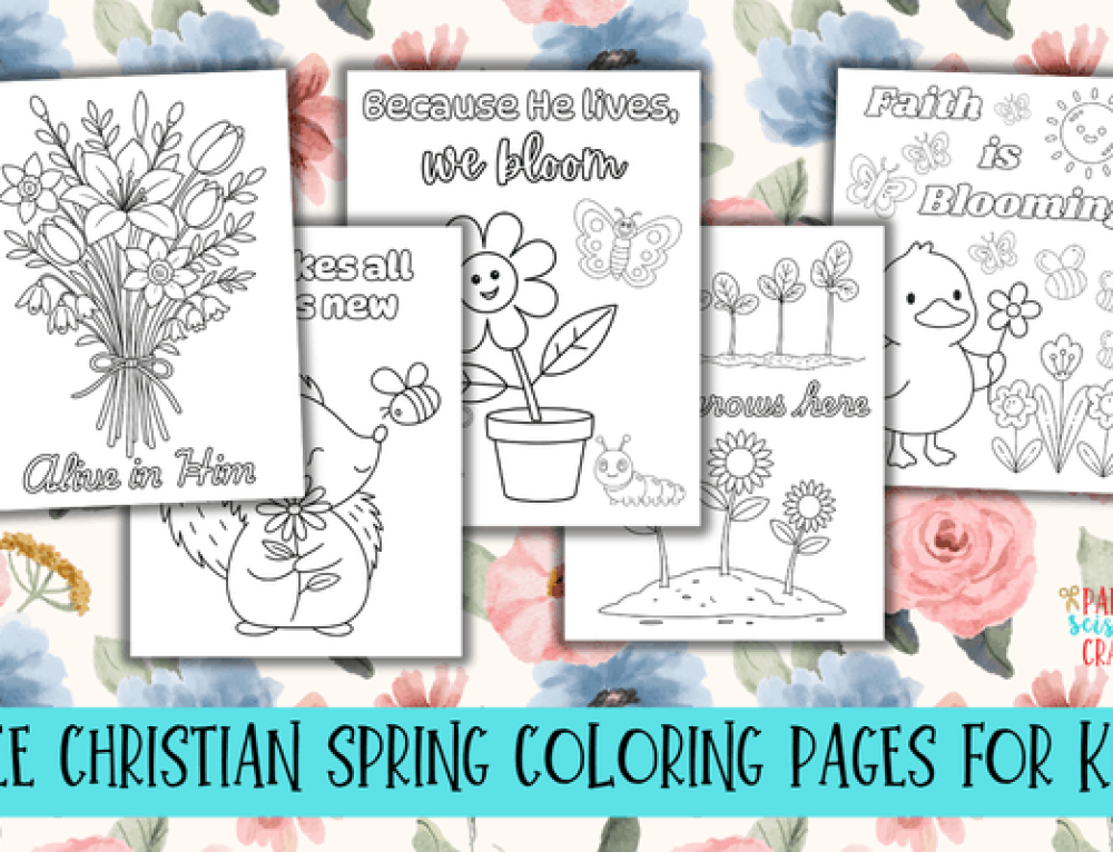 Christian Easter Story Spinner Craft for Kids: A Hands-On Way to Teach ...